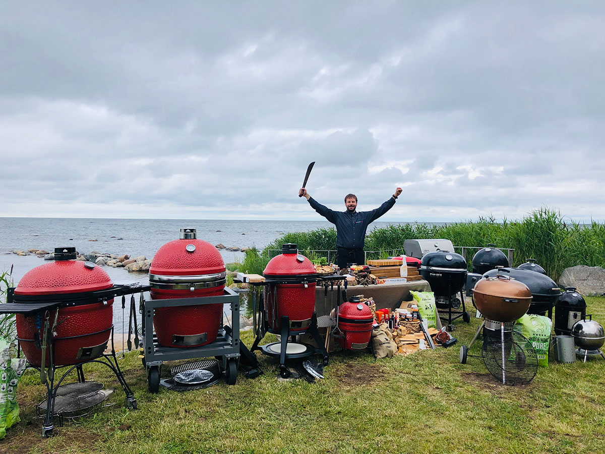 GRILL&BBQ SCHOOL SET-UP - BBQ Entertainment