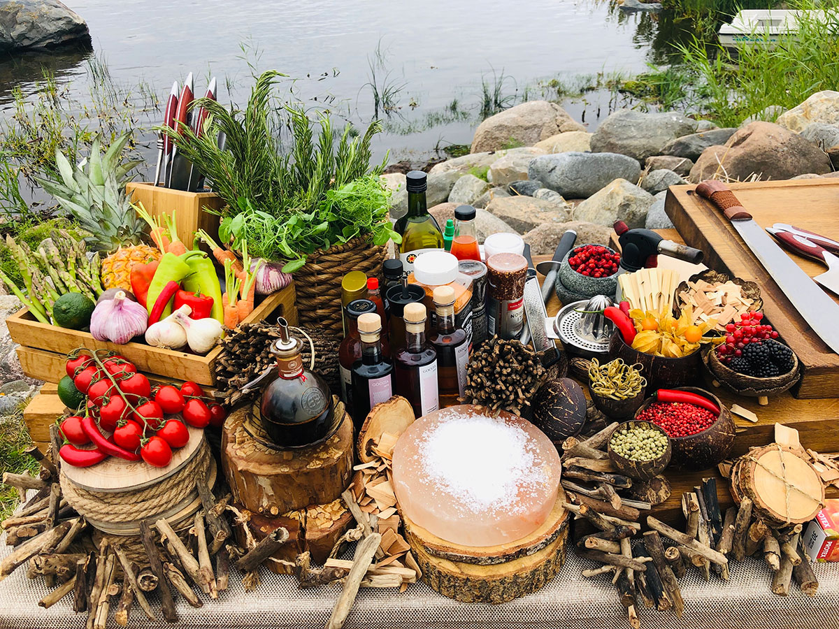 GRILL&BBQ SCHOOL SET-UP - BBQ Entertainment